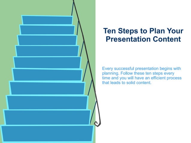 Ten steps to plan your presentation | PPT
