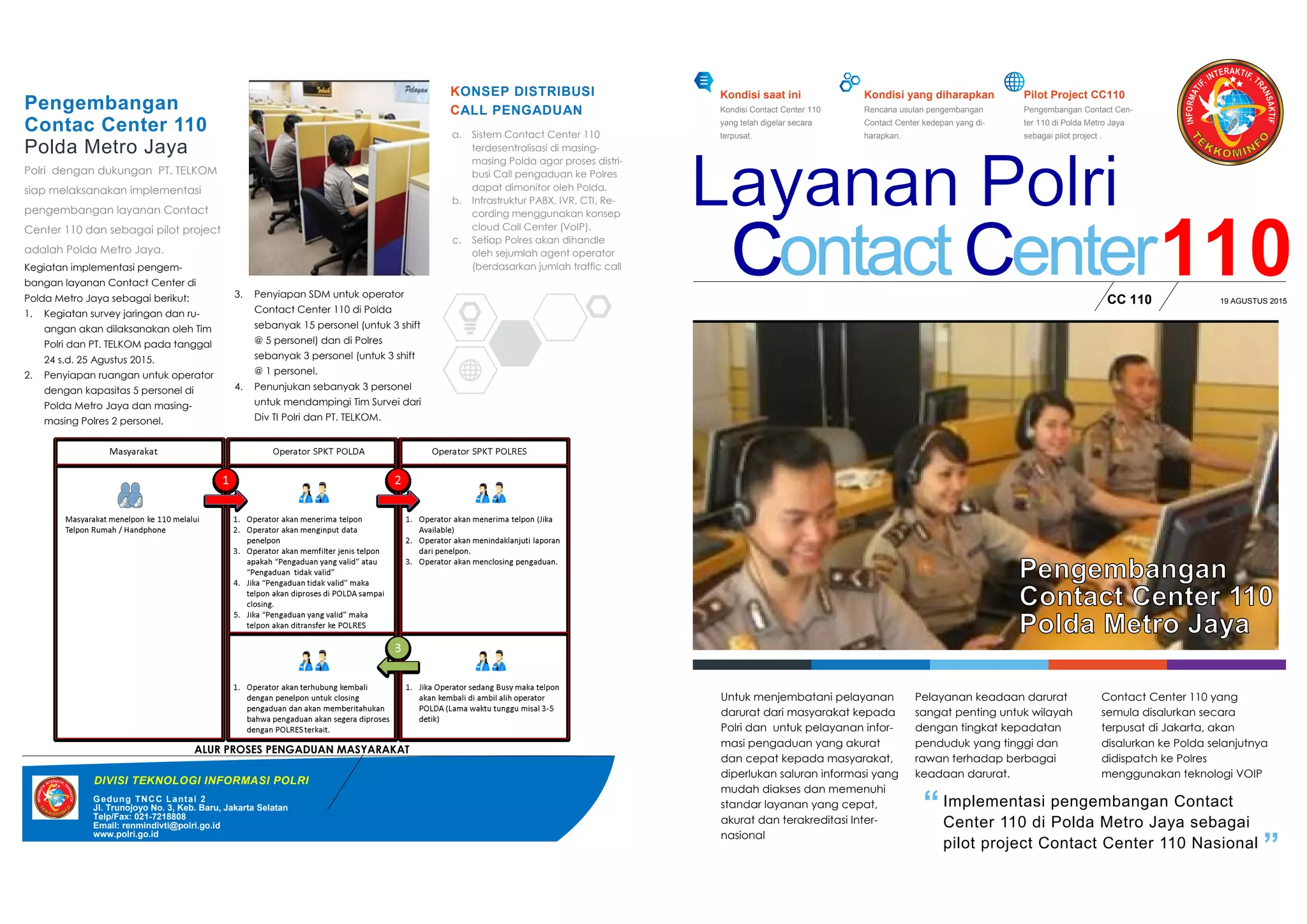 Tentang call center polri 110 | PPT