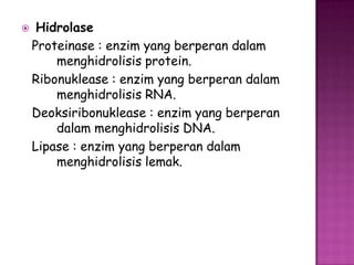 Tentang enzim | PPTX
