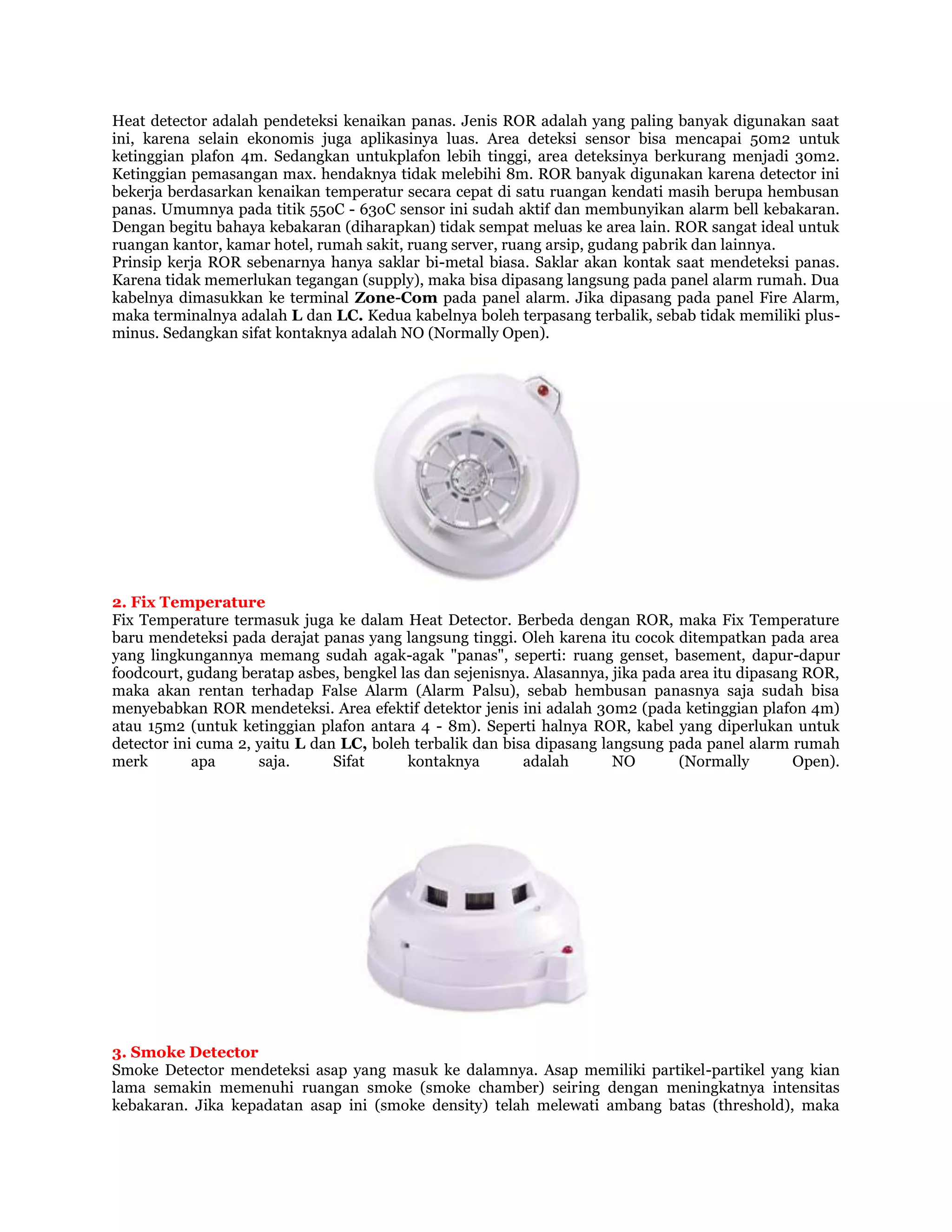 Tentang fire alarm sistem | DOCX
