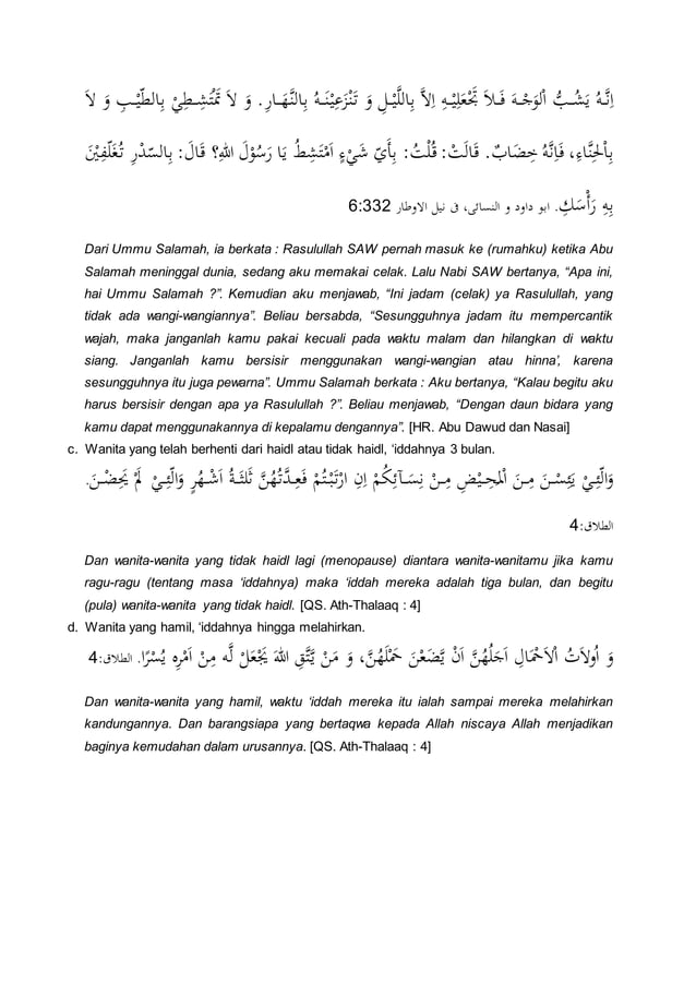 Tentang ‘iddah | PDF