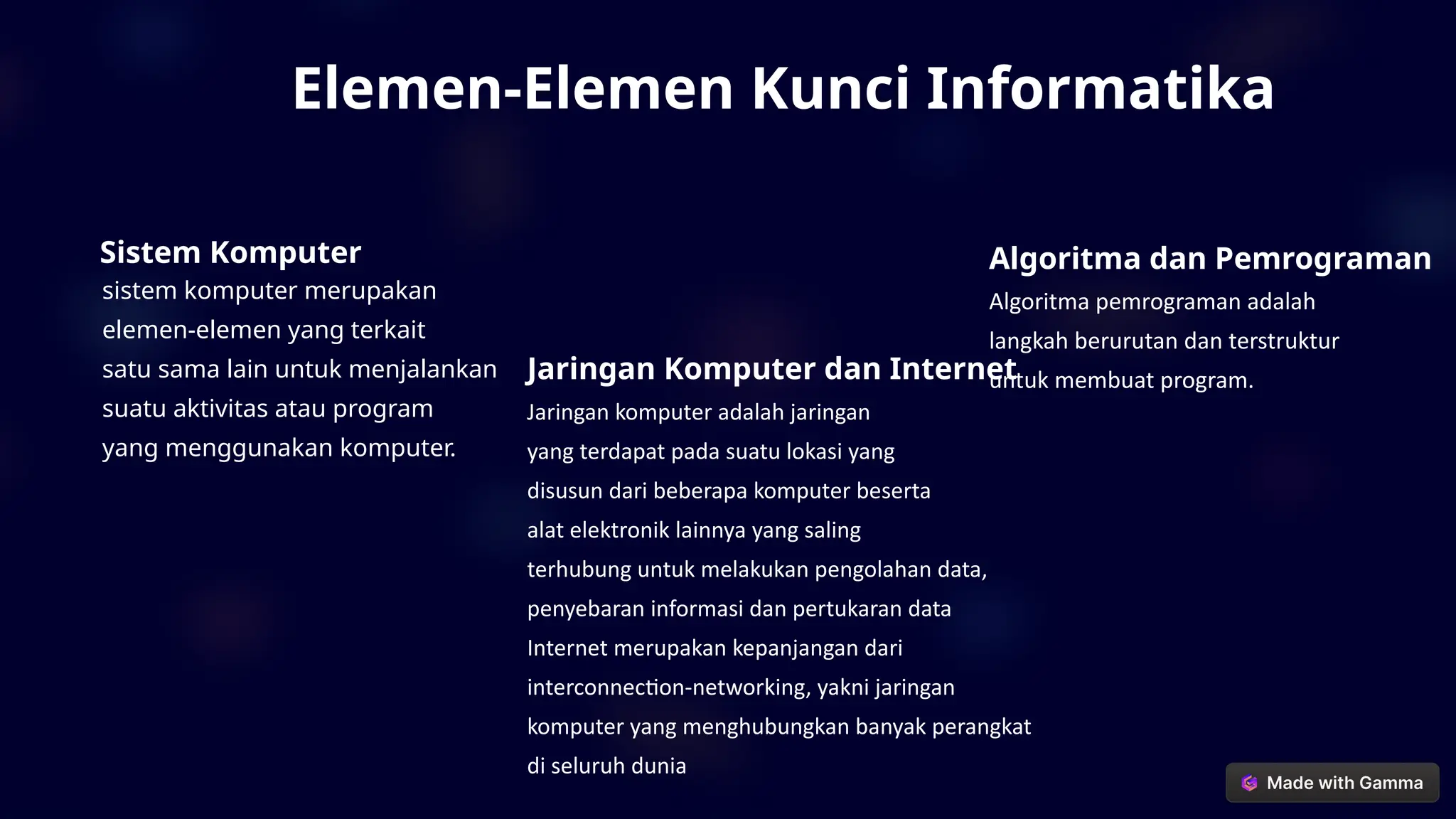 tentang informatika Kurikulum merdeka tahun 2024 | PPTX