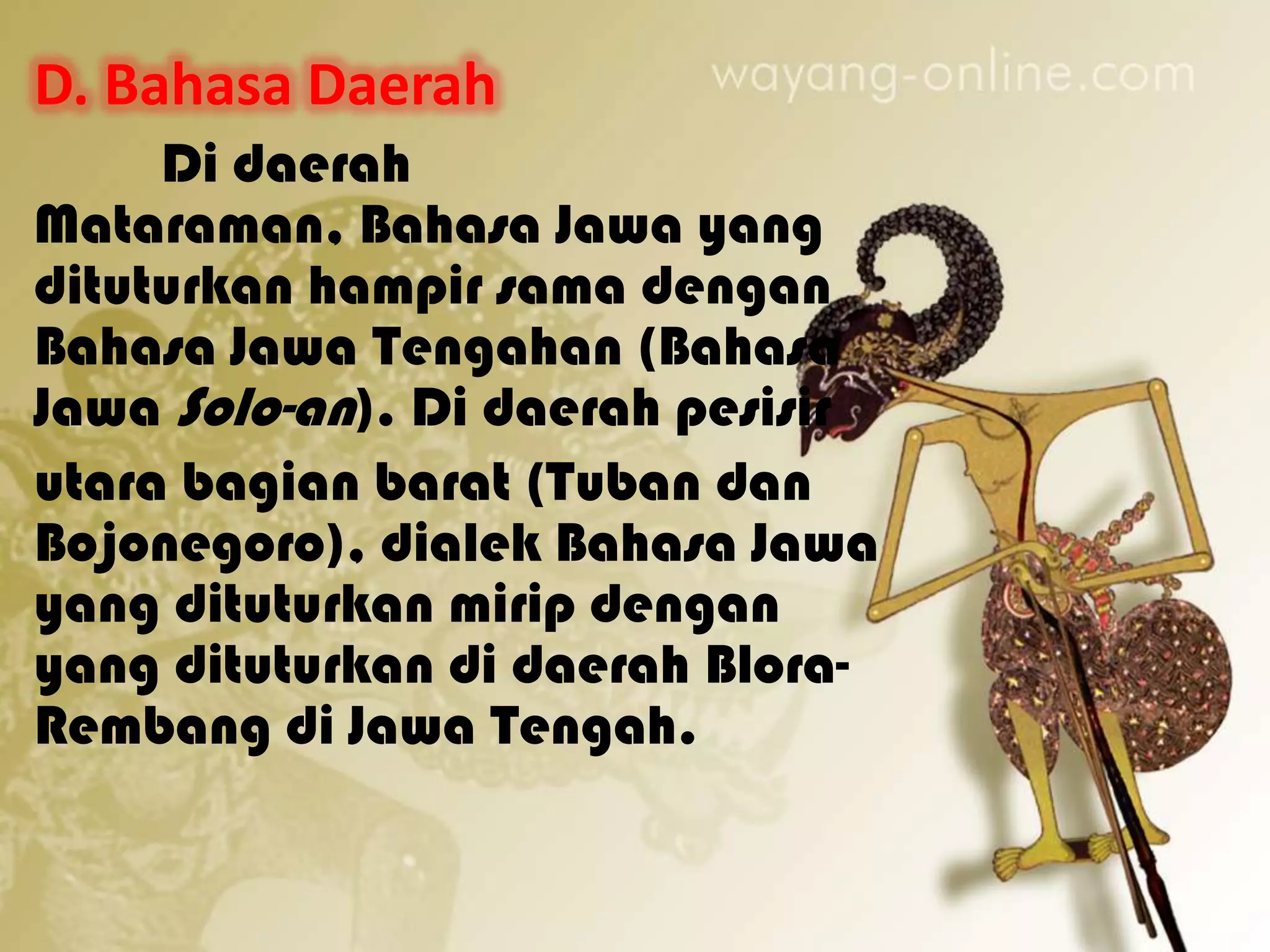 Tentang Jawa Timur (About East Java) | PPTX