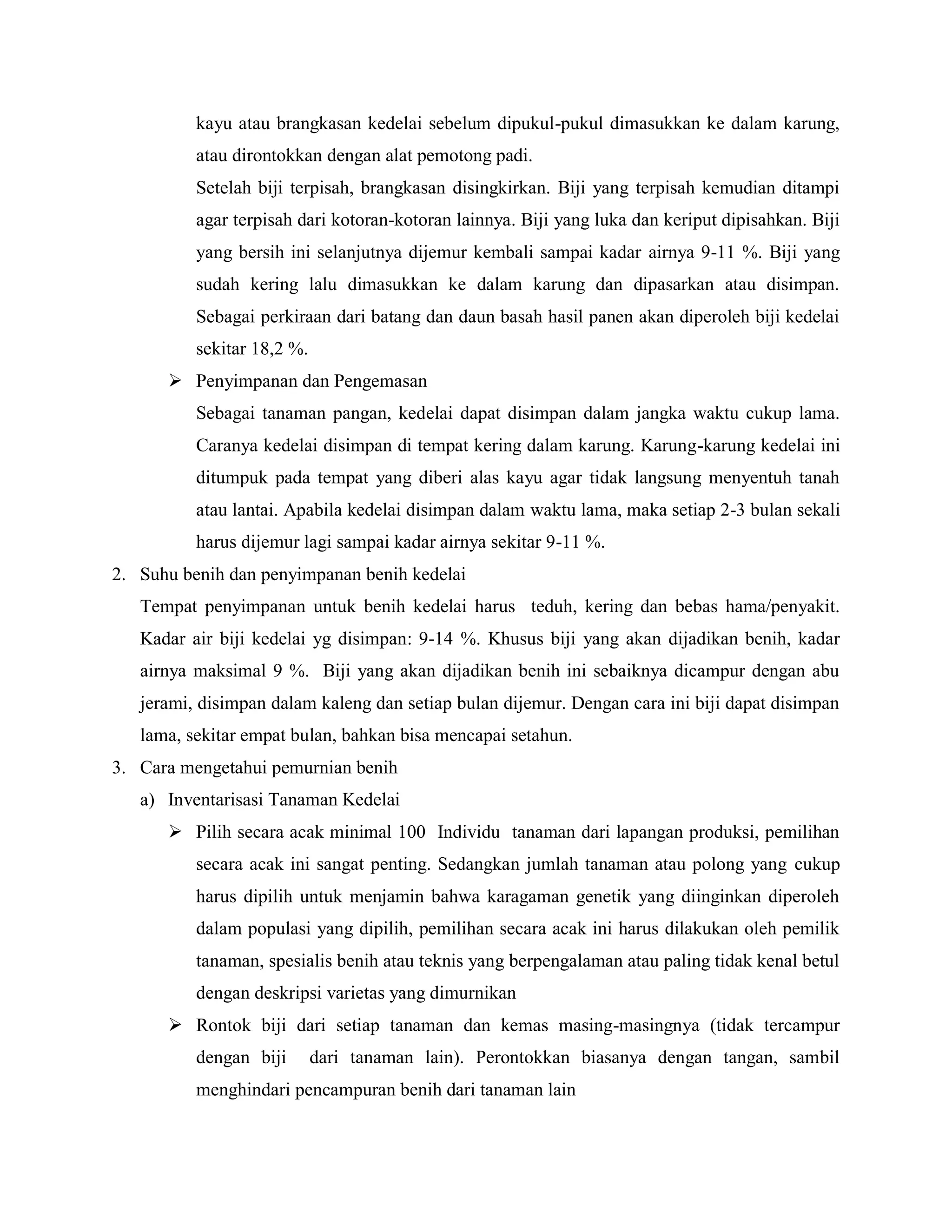 Tentang kedelai | PDF