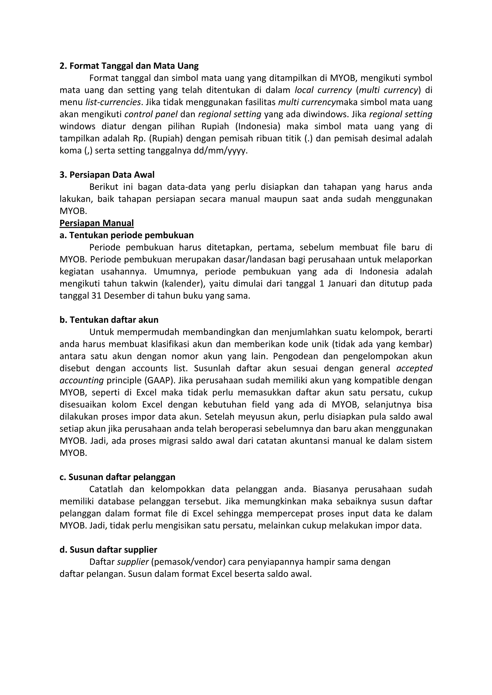Tentang myob | PDF