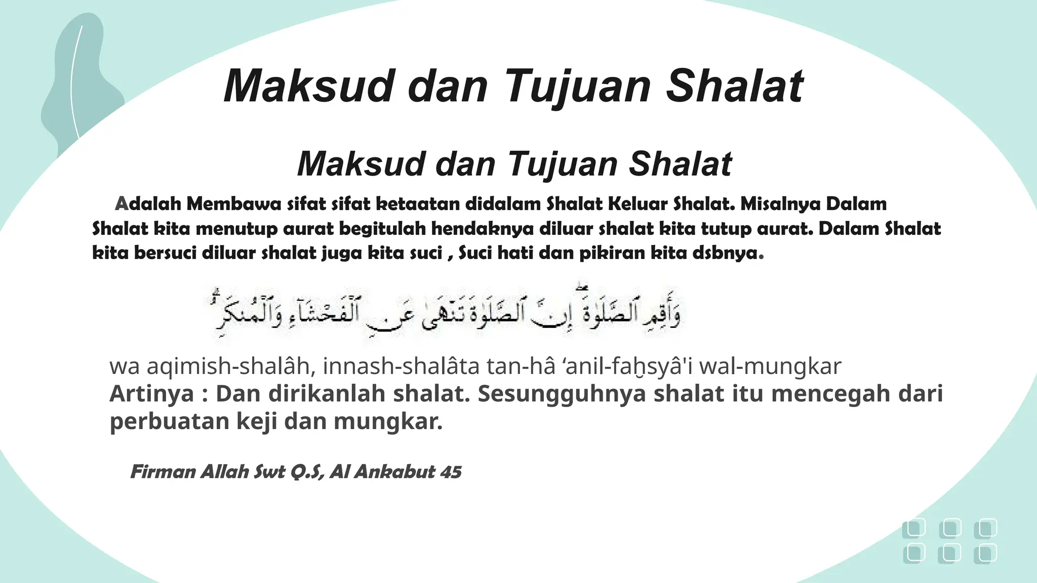 tentang sholat materi indonesia agama is | PPTX