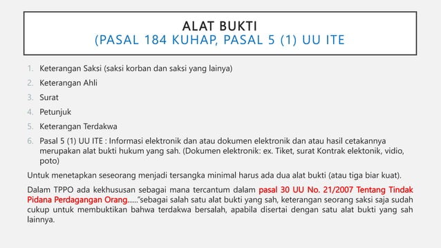 TENTANG UU TPPO (TINDAK PIDANA PERDAGANGAN MANUSIA).pptx