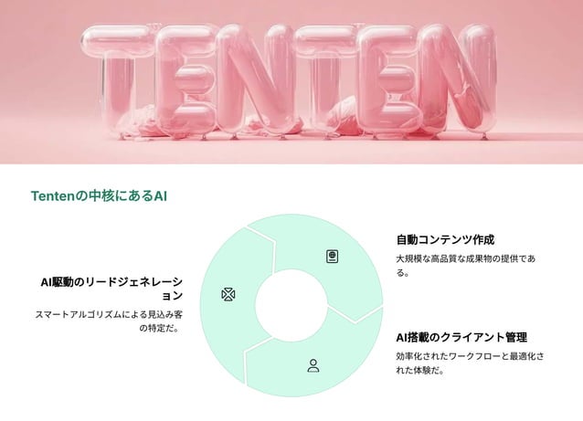 Tenten: AI Driven Creative Solutions [Japan] | PDF