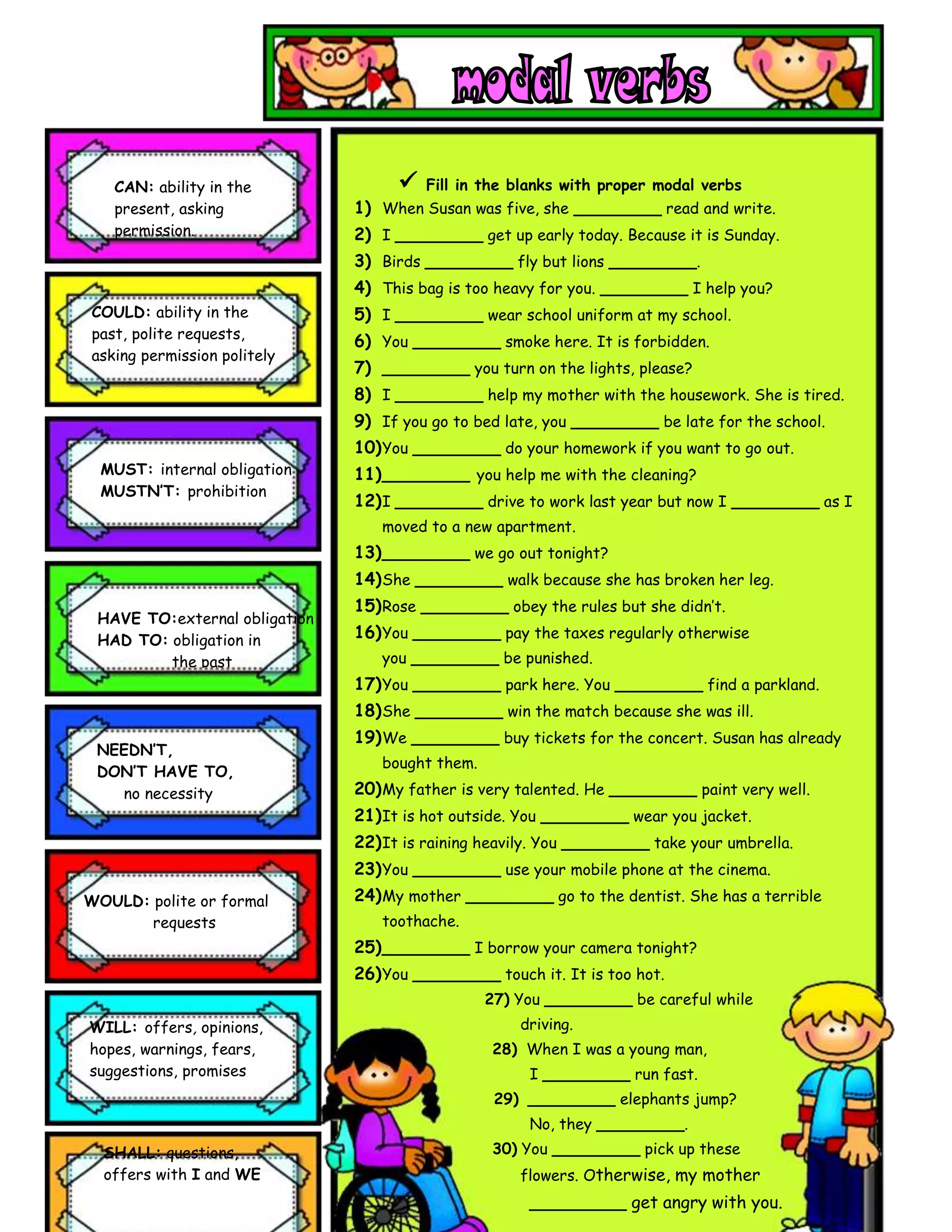 Tenth grade worksheet ° | PDF