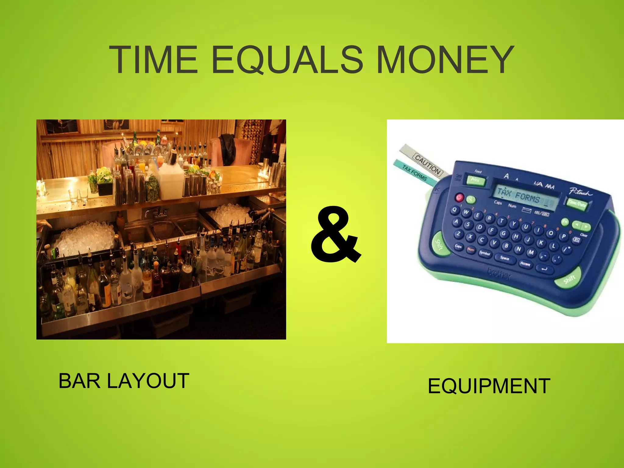 Ten things you can do, to make your bar more money | PPT