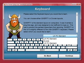 Ten Thumbs Typing Tutor | PPT