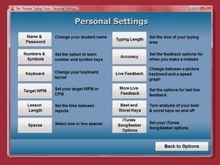 Ten Thumbs Typing Tutor | PPT