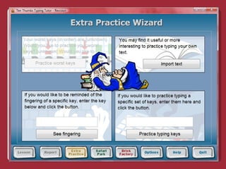 Ten Thumbs Typing Tutor | PPT
