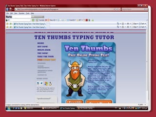 Ten Thumbs Typing Tutor | PPT