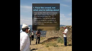 Ten Tips for Being a Good Tour Guide | PPT