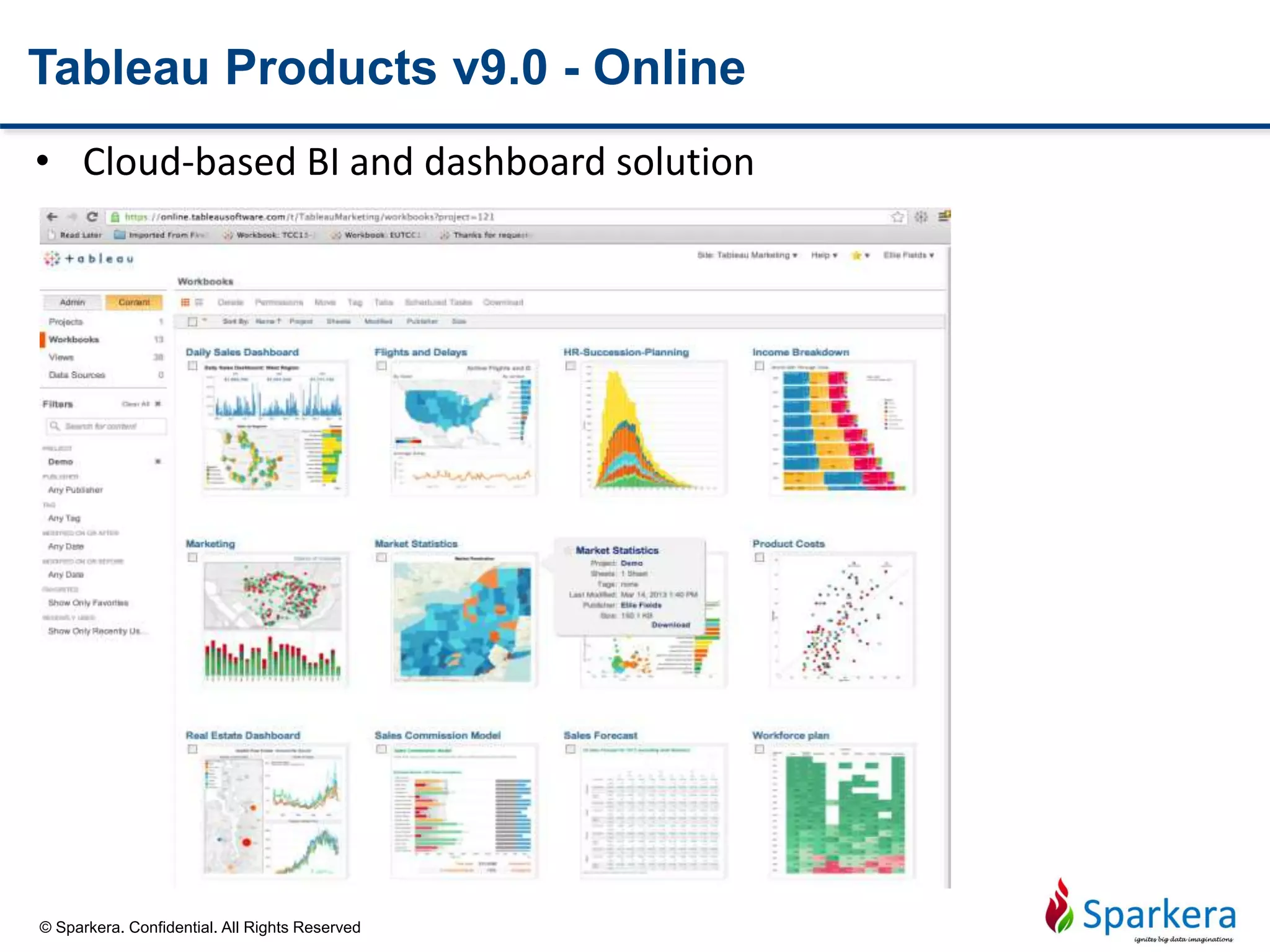 Ten tools for ten big data areas 02_Tableau | PPT