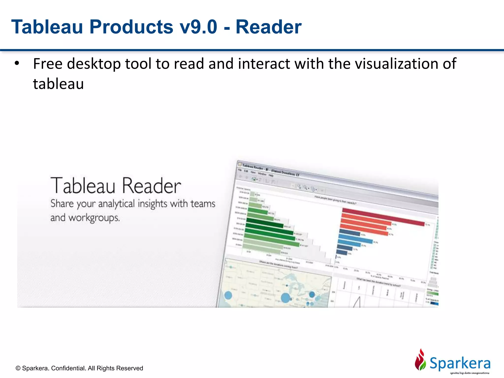 Ten tools for ten big data areas 02_Tableau | PPT