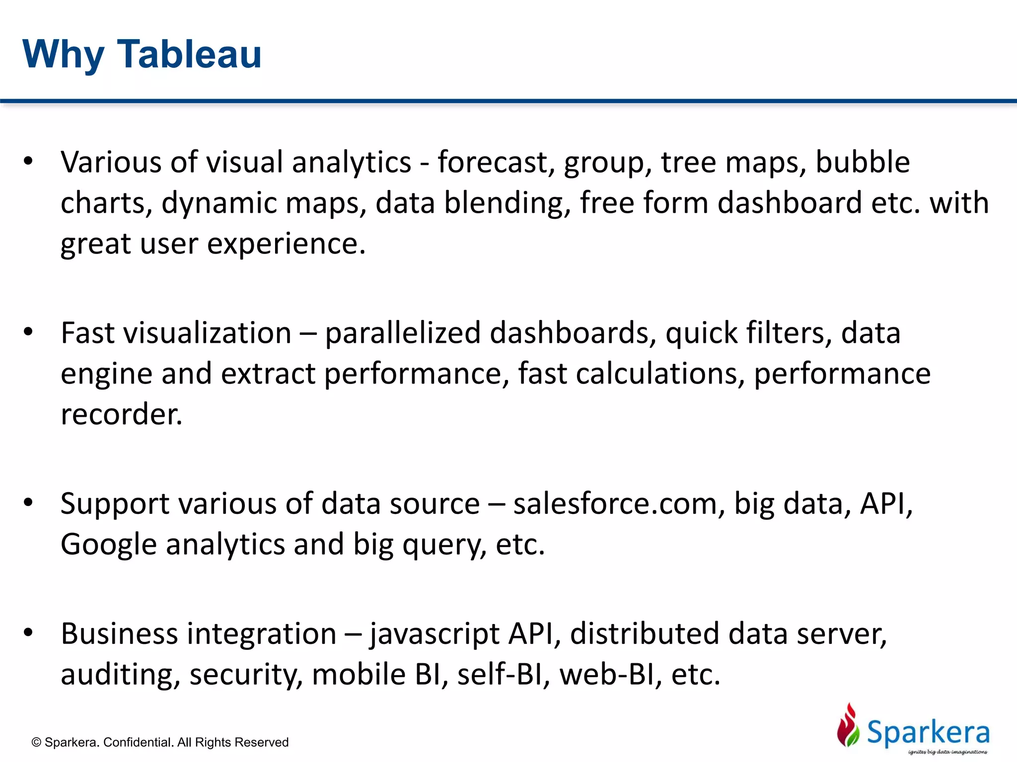 Ten tools for ten big data areas 02_Tableau | PPT