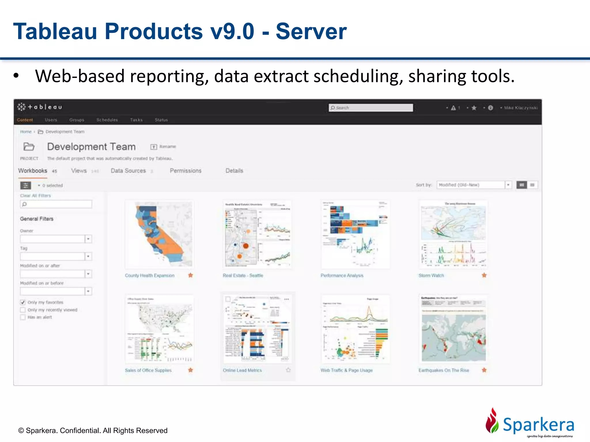 Ten tools for ten big data areas 02_Tableau | PPT