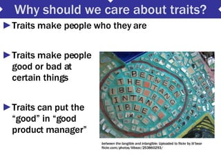 Ten Traits Of Good Product Managers | PPT