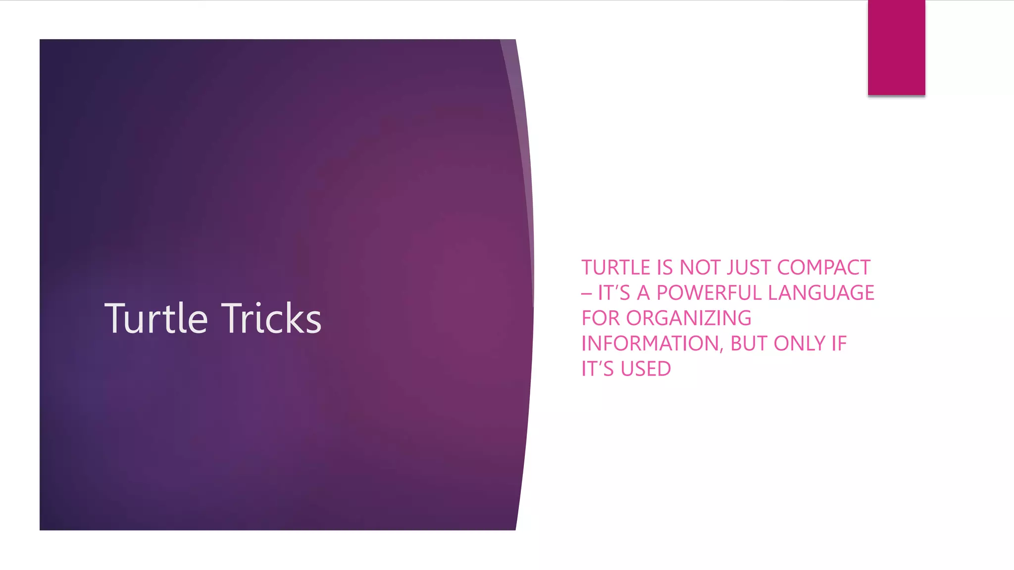 Transformational Tricks for RDF.pptx | Databases | Computer Software and Applications