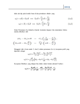 pembahasan proses transfer pada aliran laminer dll | DOCX