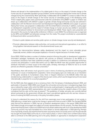 Ten years of greek development cooperation and peacebuilding | PDF