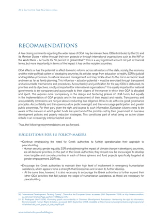 Ten years of greek development cooperation and peacebuilding | PDF