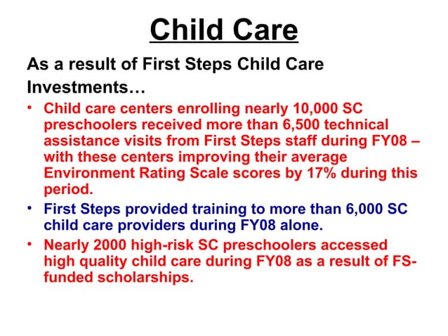 Ten Years Of SC First Steps | PPT