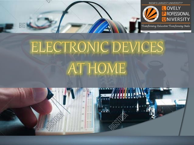 various electrical and electronic equipment at home. | PPTX | Consumer ...