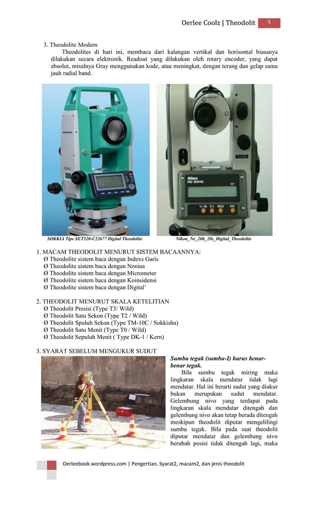 Teodolit | PDF
