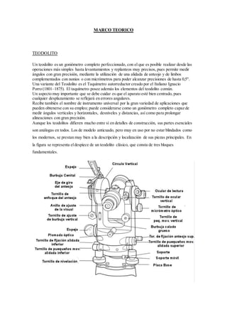 Teodolito | DOCX