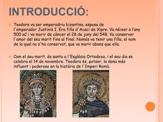 Teodora | PPTX