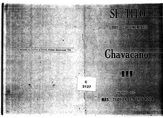 Teofila Salvador - Si Tito III.pdf Chabacano materials | PDF