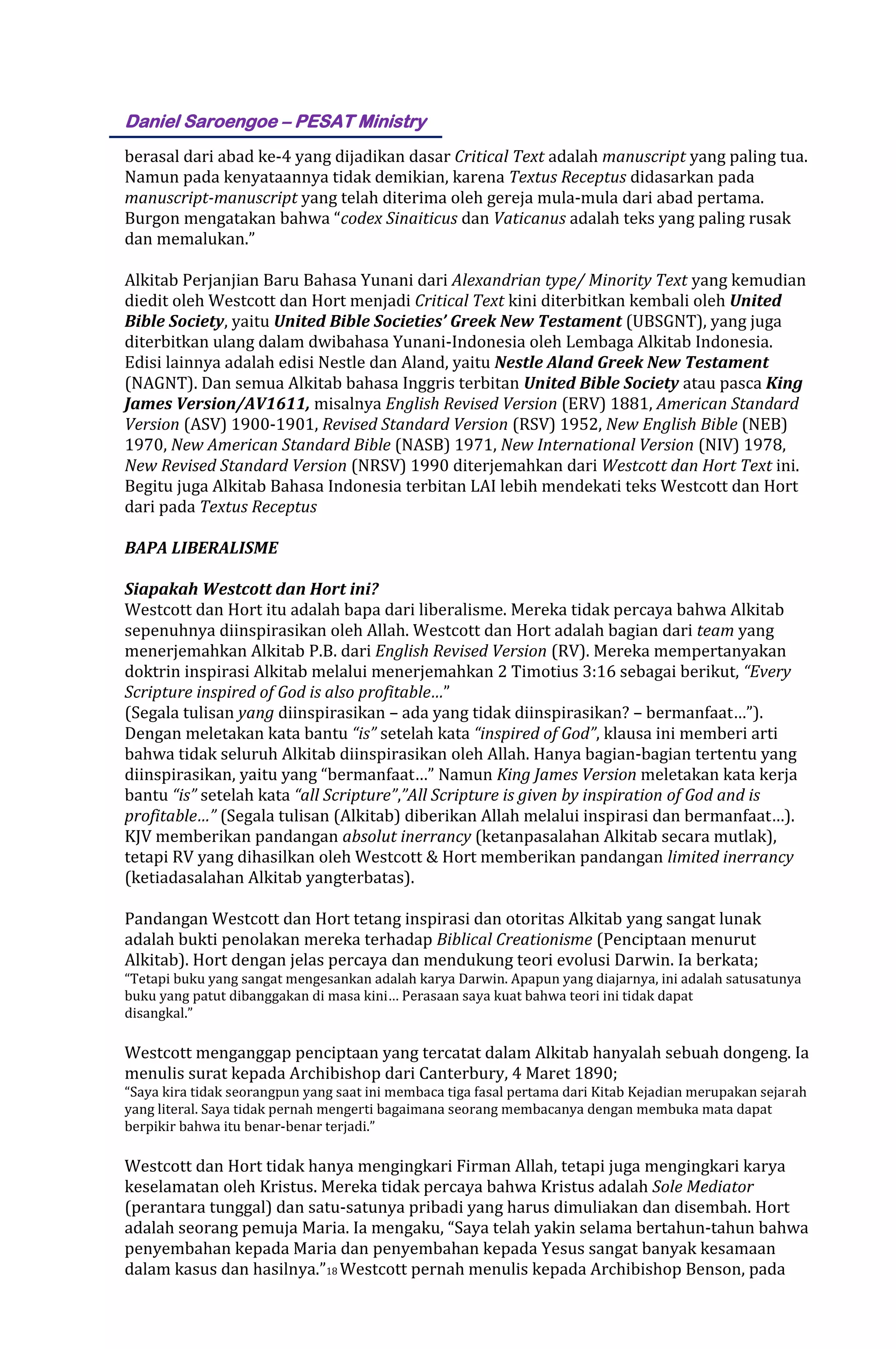 Teologia biblika | PDF