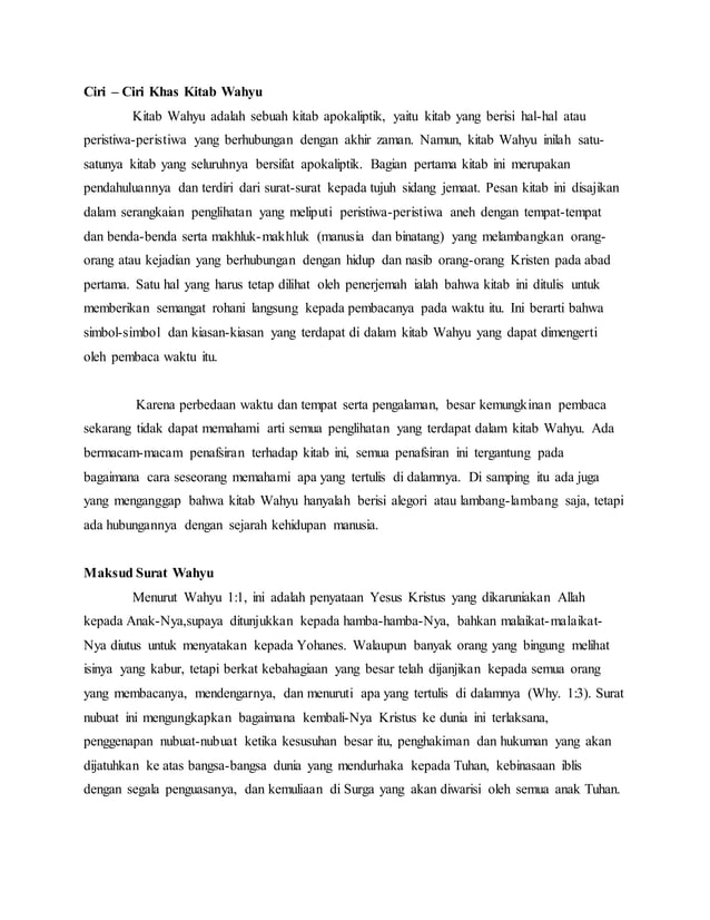 Teologi PB II...Paper tokoh - Rasul Yohanes | DOCX