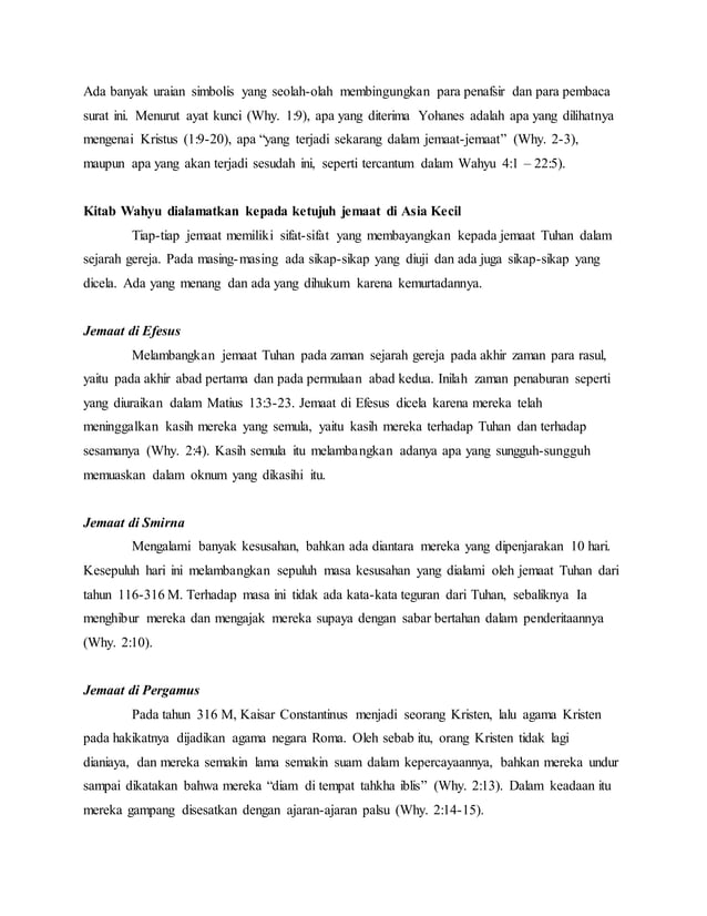 Teologi PB II...Paper tokoh - Rasul Yohanes | DOCX