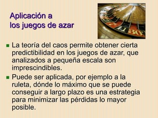 Teoría del Caos | PPT