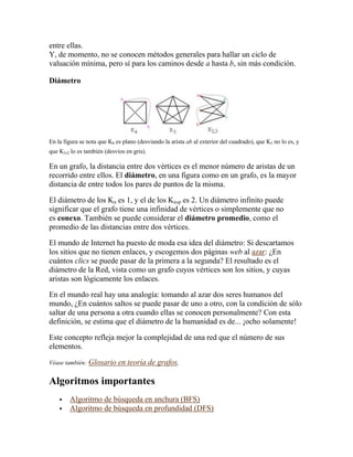 Teoría de grafos | DOCX