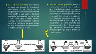 Teoría de la abiogénesis o de generación espontánea | PPTX