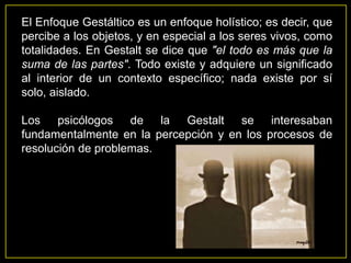Teoría de la Gestalt | PPTX