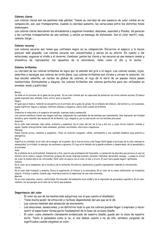 TeoríA Del Color | DOC