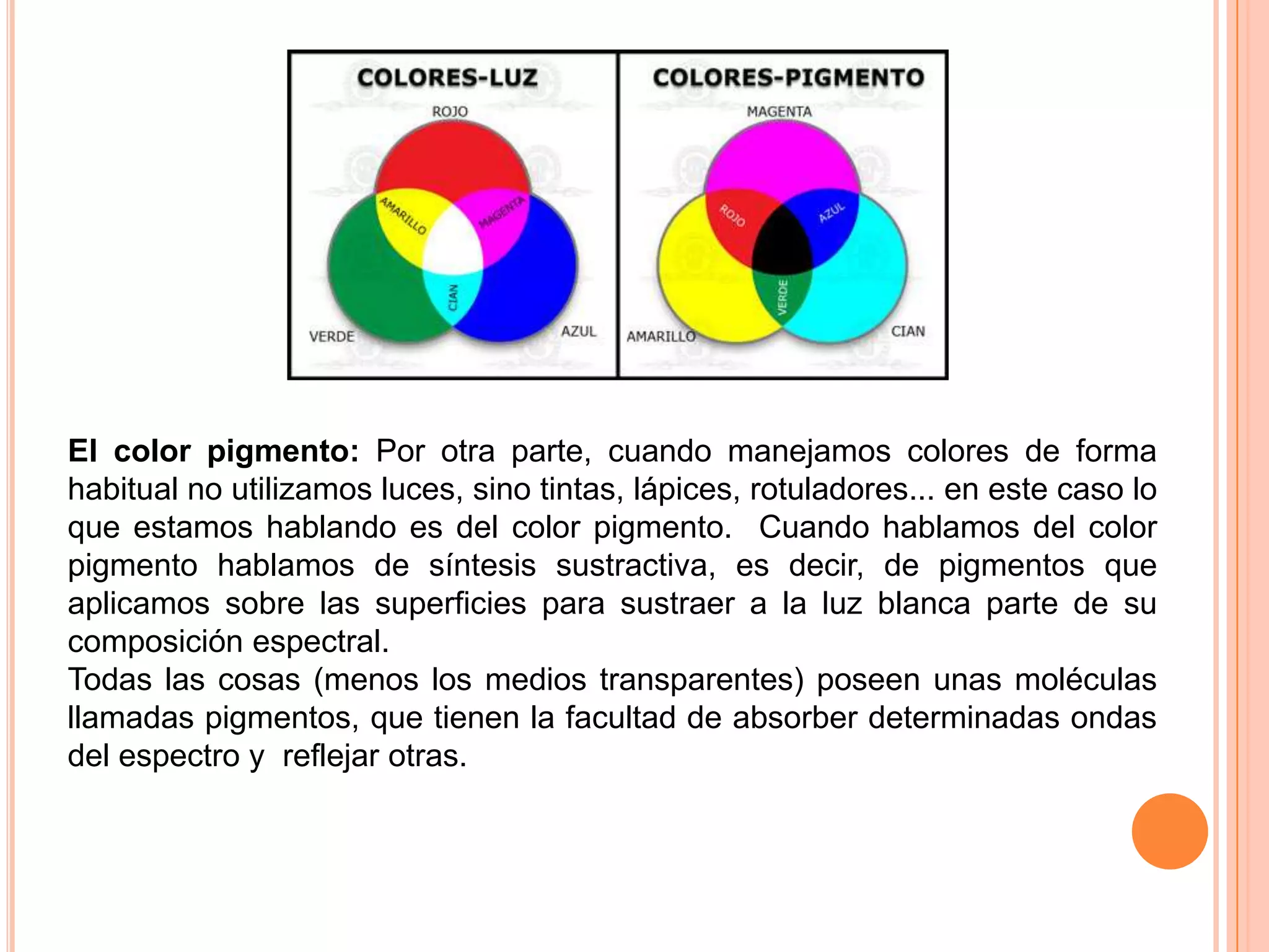 Teoría del color | PPTX