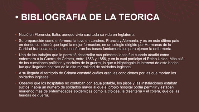 Teoría Del Entorno De Florence Nightingale Pptx