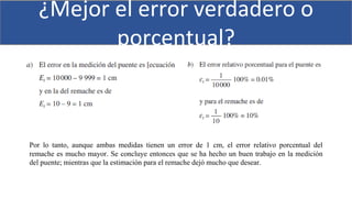 Teoría del error y sus caracteres matematicas | PDF