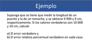 Teoría del error y sus caracteres matematicas | PDF