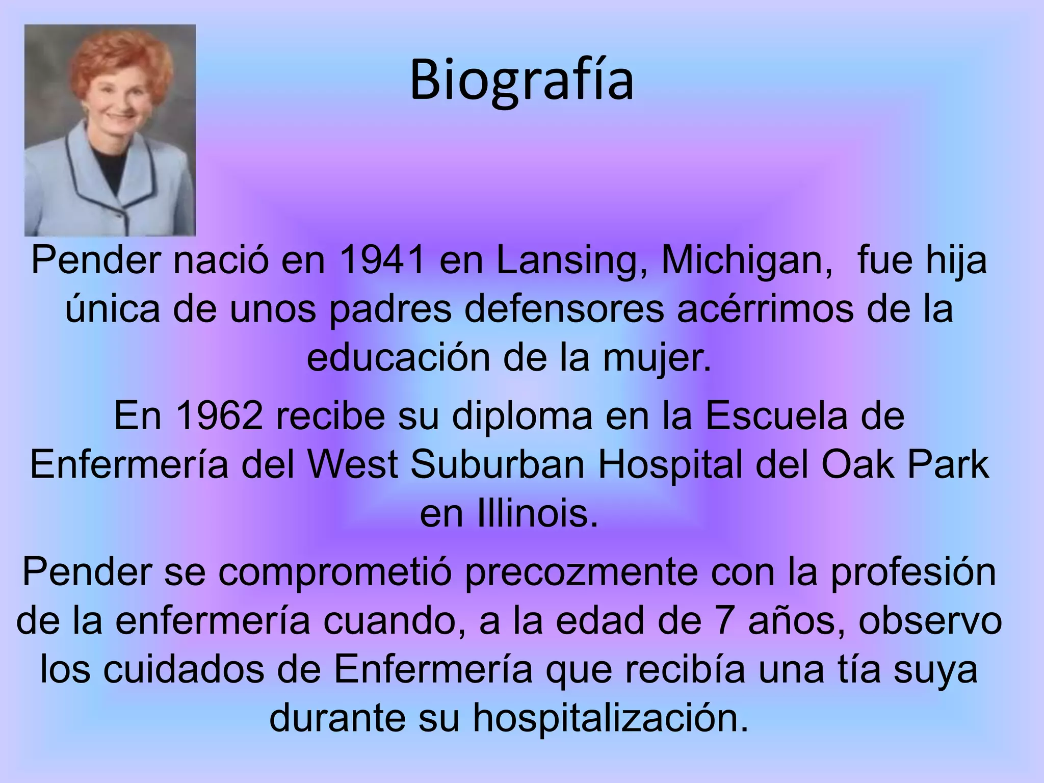 Teoría de nola j pender