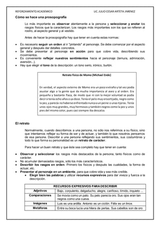 Teoría descripcion | DOCX
