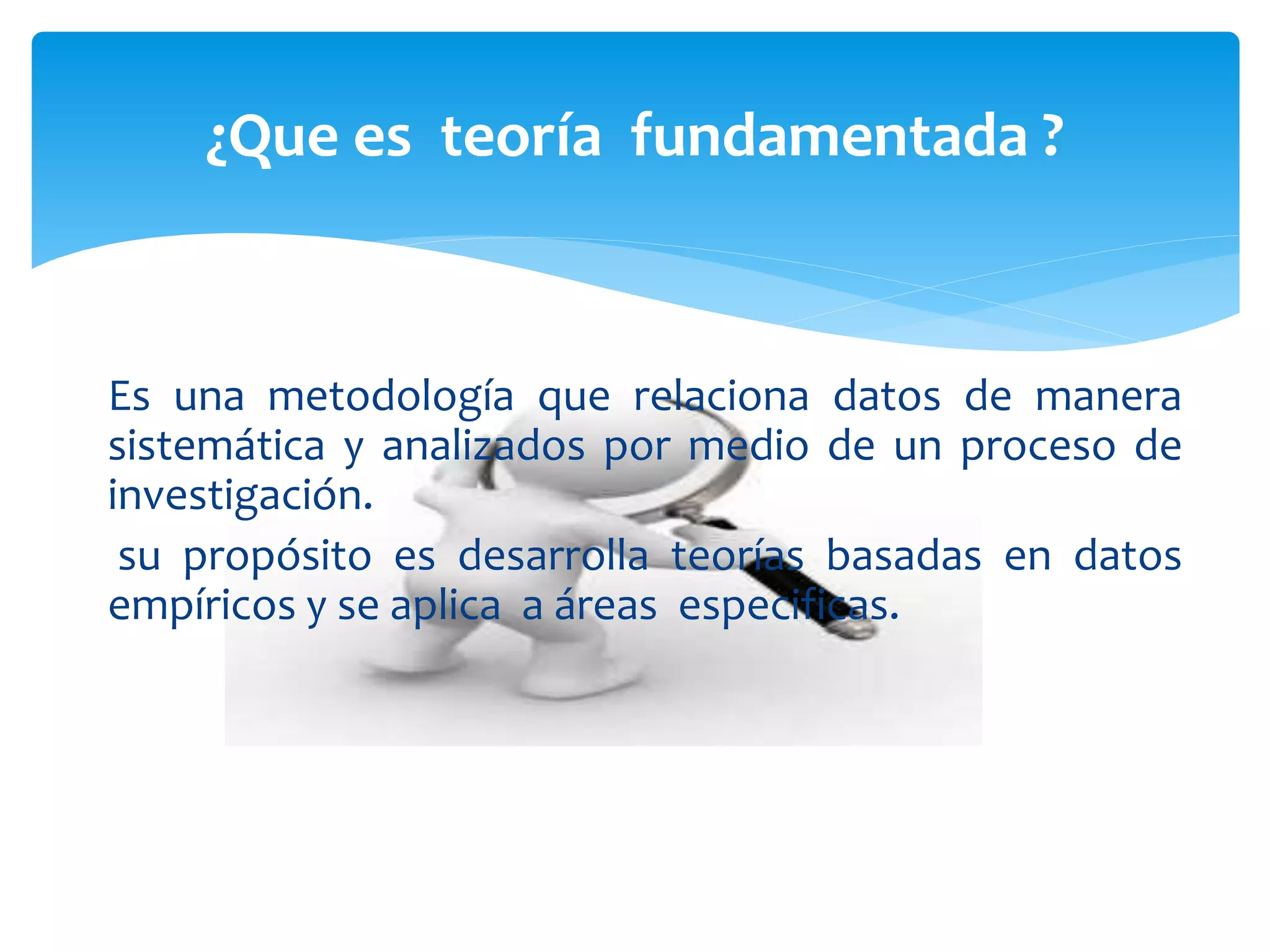 Teoría fundamentada | PPTX