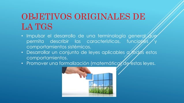 Teoría general de sistemas | PPTX | Science